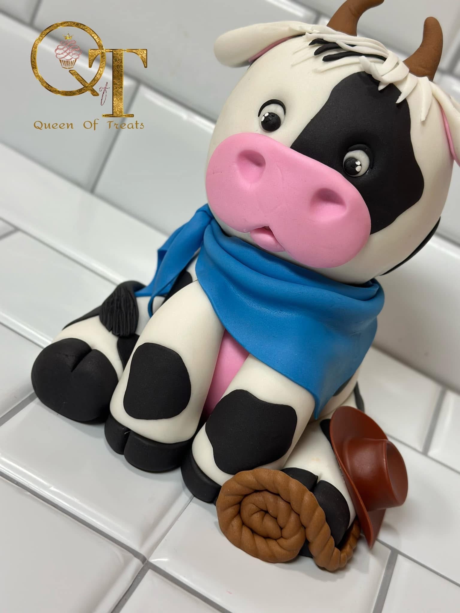 “COW” BOY APPLE & OREO SET – QUEEN OF TREATS